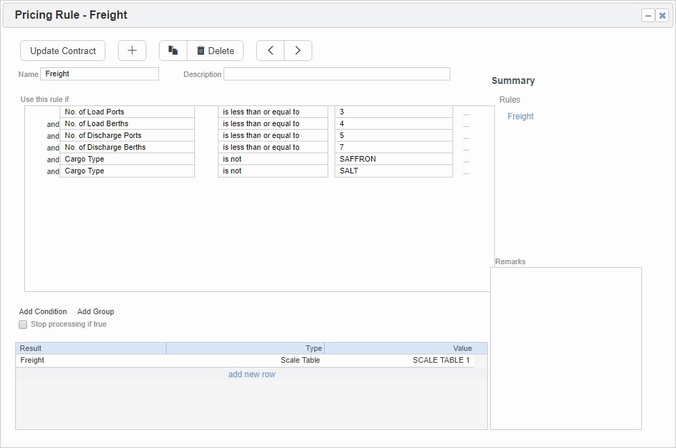 IMOS - Advanced Pricing Example - COA